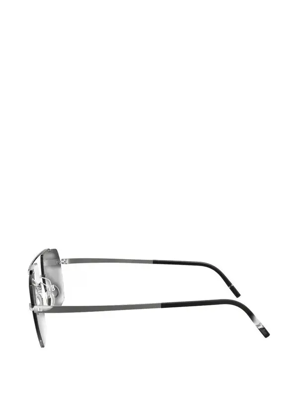 SILHOUETTE Geometric Frame Sunglasses