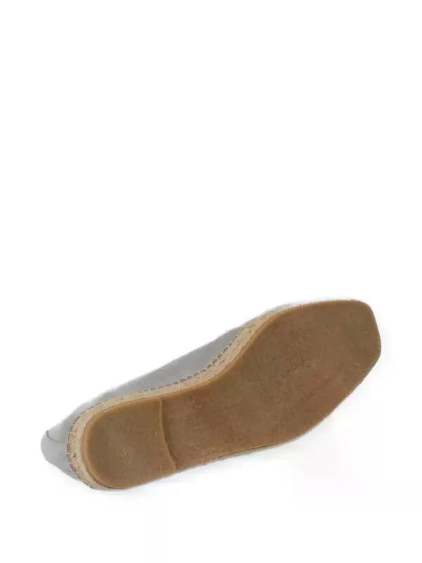 LES HÉRITIERS Square-toe Espadrilles