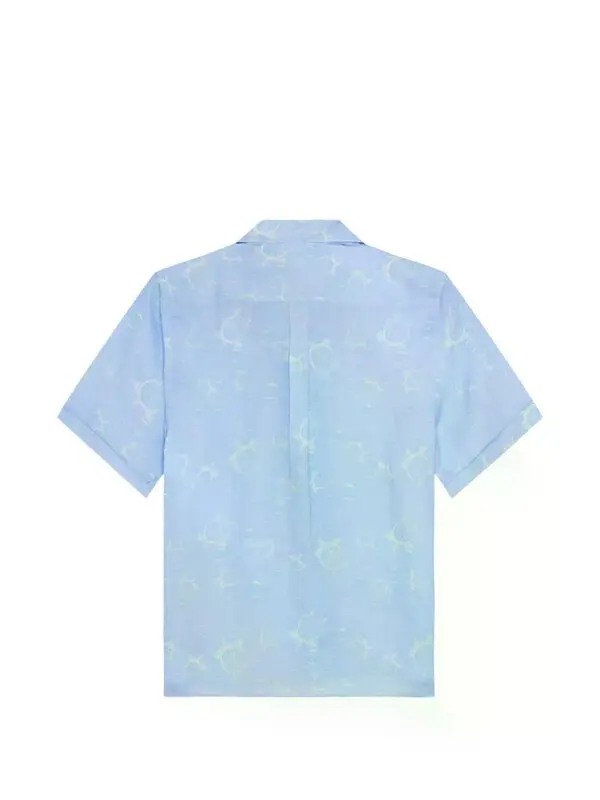 Vilebrequin Turtle-print Bowling Shirt