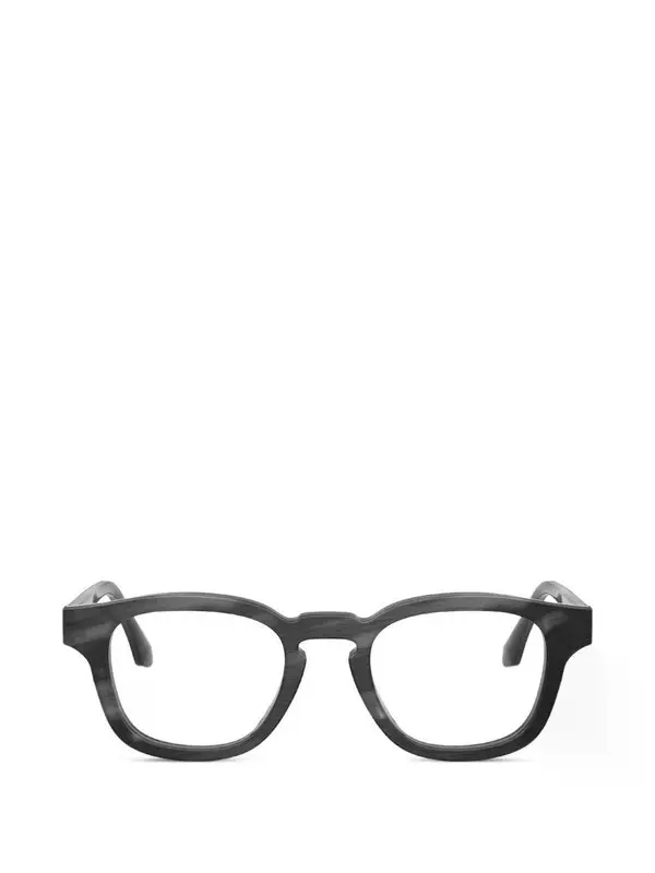 Giorgio Armani Square-frame Eyeglasses - Grey