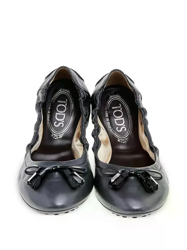 TOD'S Patent Leather Ballet Flats