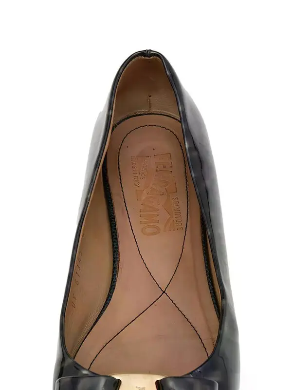 FERRAGAMO Vara Bow Ballet Flats - Black