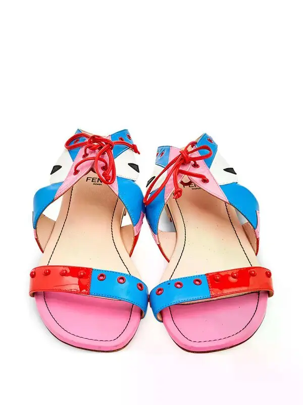 Fendi Ankle-cuff Flat Sandals