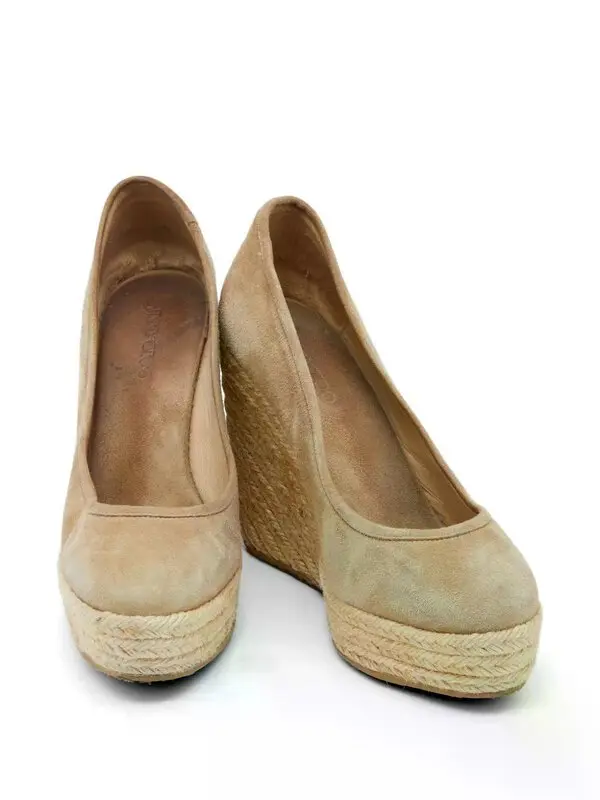 JIMMY CHOO 110mm Wedge Platform Pumps