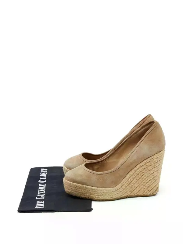 JIMMY CHOO 110mm Wedge Platform Pumps