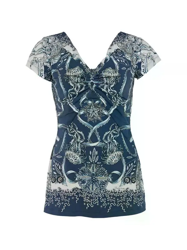 Roberto Cavalli Printed Blouse