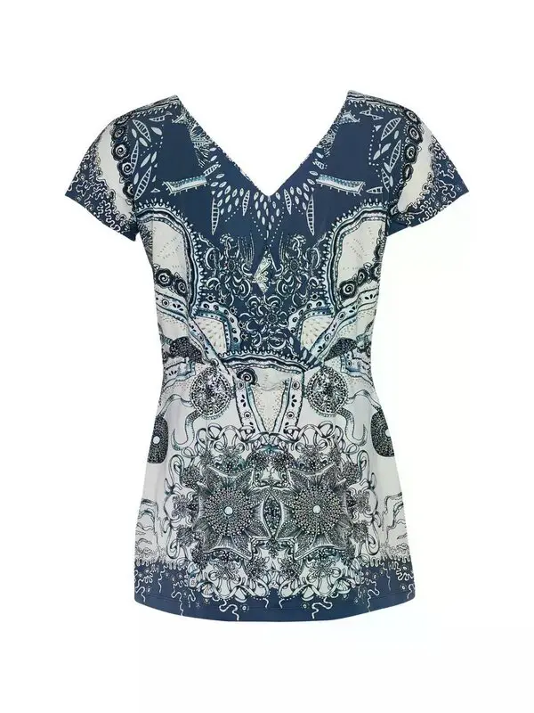 Roberto Cavalli Printed Blouse