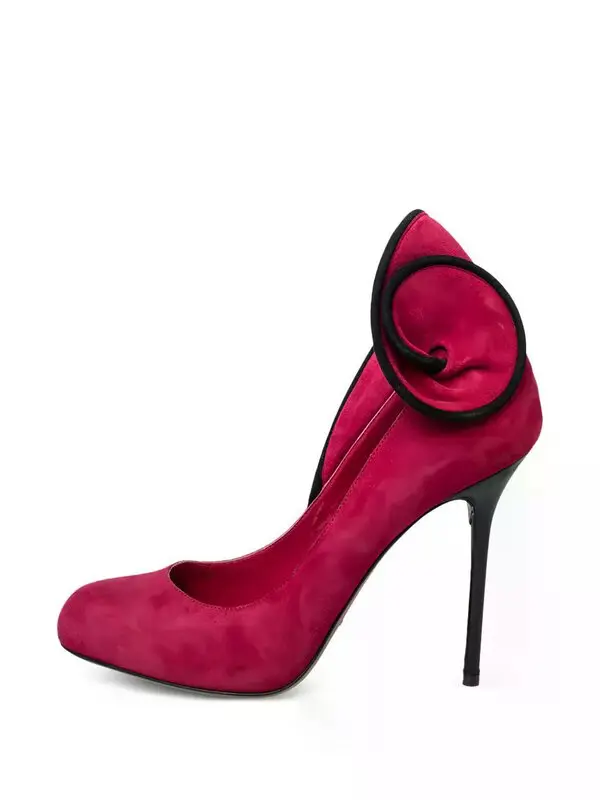 SERGIO ROSSI Suede Stiletto Pumps
