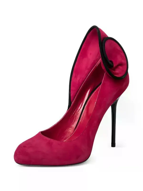SERGIO ROSSI Suede Stiletto Pumps