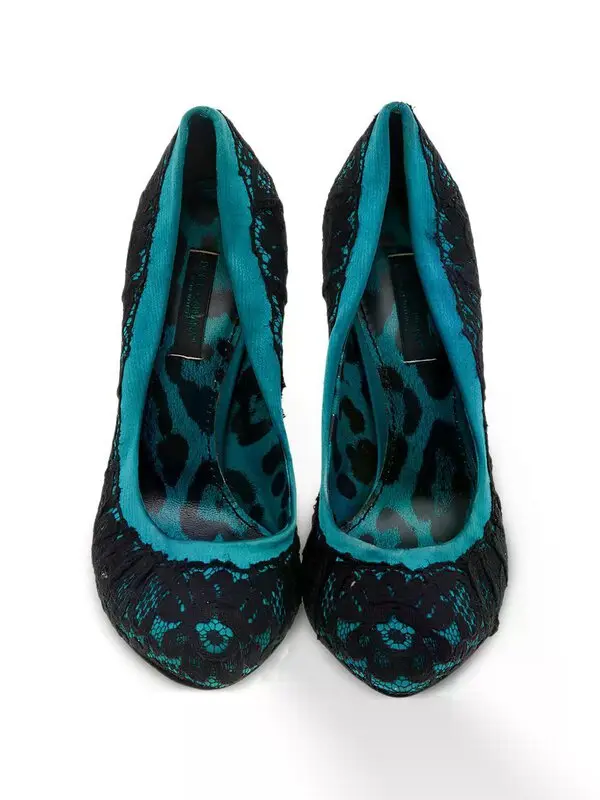 Dolce & Gabbana Lace Satin Pumps