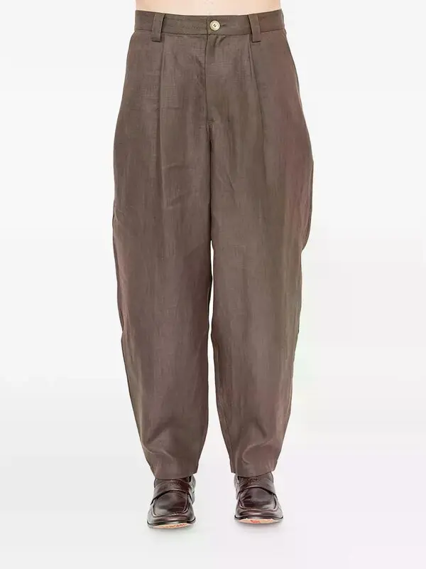 JOE CHIA Glide Pleated Trousers