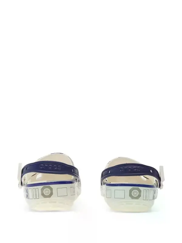 CROCS X Star Wars R2-d2 Graphic Print Slingback Clogs