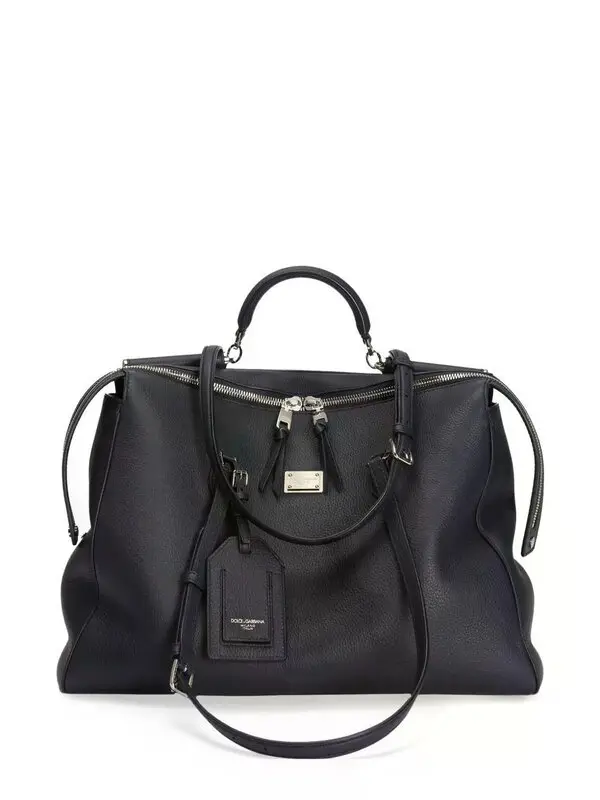 Dolce & Gabbana Vittoria Handbag In Calfskin - Blue