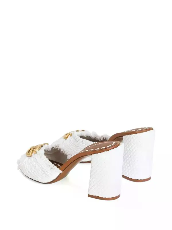 Dolce & Gabbana Raffia Mules