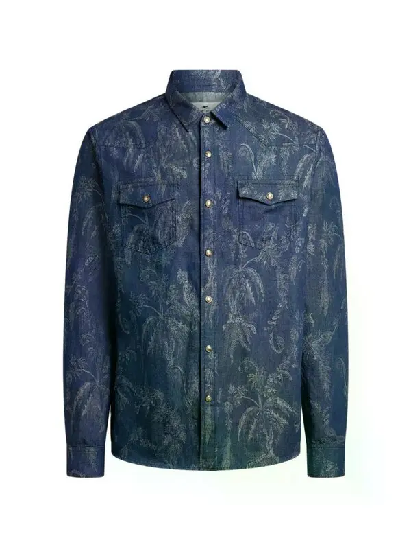 Etro All-over Jacquard-motif Shirt