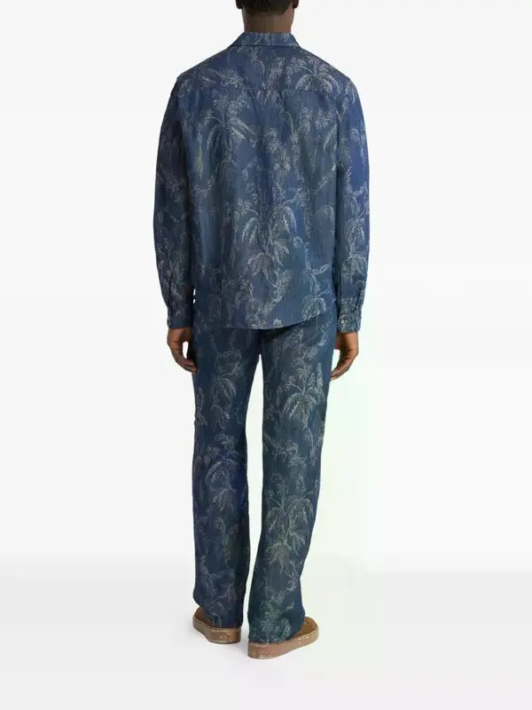 Etro All-over Jacquard-motif Shirt