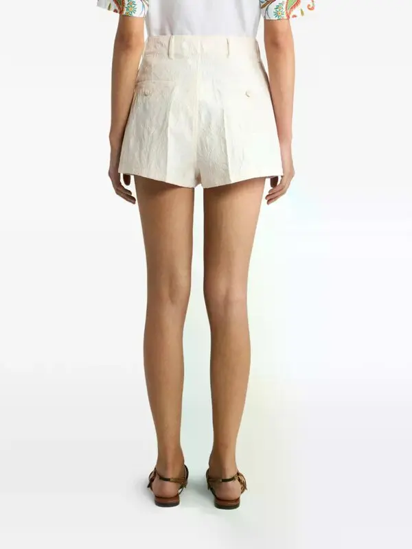 Etro Jacquard Rebrodé Shorts