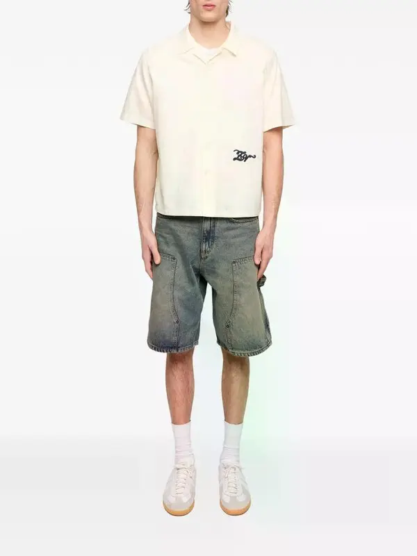 Zadig&Voltaire Slony Logo-embroidered Shirt