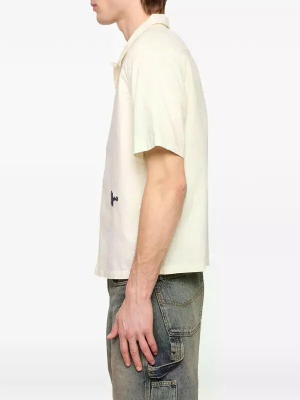 Zadig&Voltaire Slony Logo-embroidered Shirt