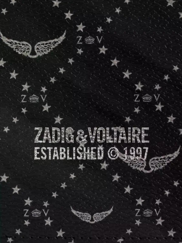 Zadig&Voltaire Monogram-print Passport Holder