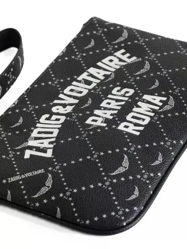 Zadig&Voltaire Roma Logo Pouch