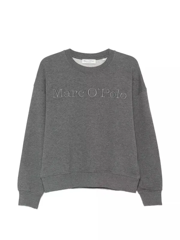 Marc O'polo Logo Embroidered Crew Neck Sweater