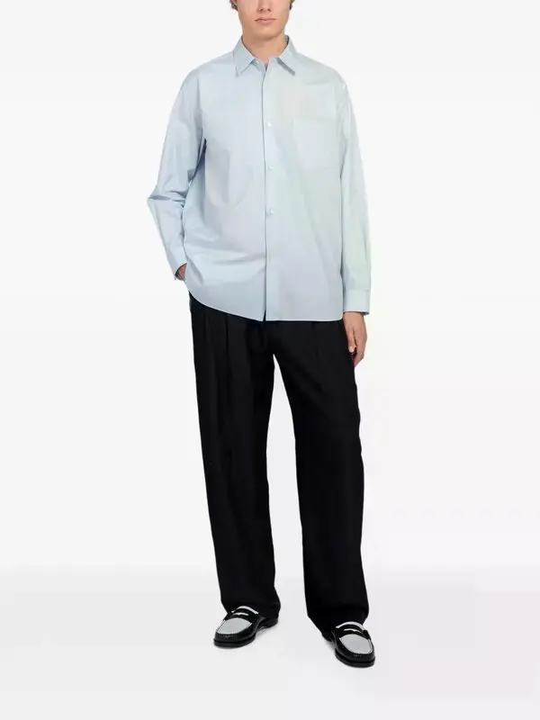 SSSTEIN Oversized Regular-collar Shirt