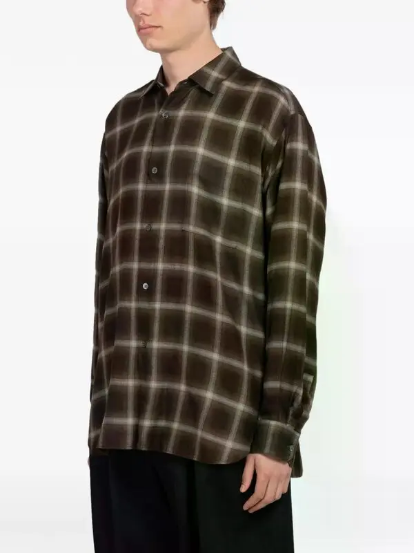 SSSTEIN Check Oversized Shirt
