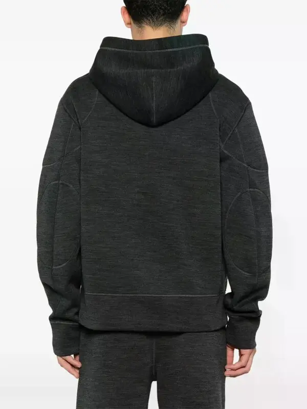 JIL SANDER Mélange Effect Hoodie