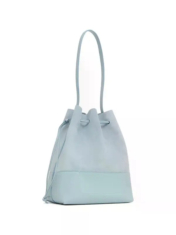 MANSUR GAVRIEL Drawstring Cabas Bucket Bag - Blue