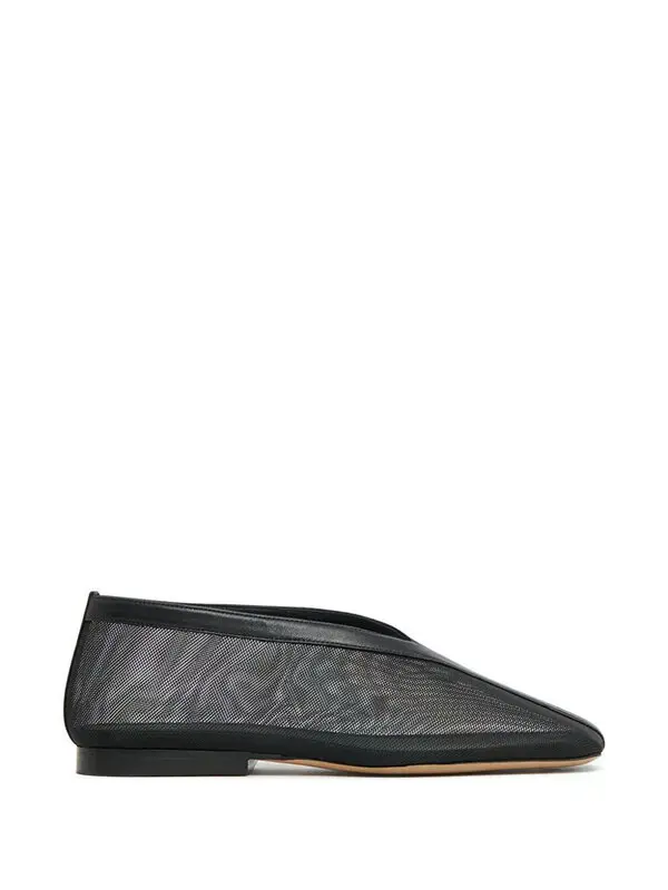 MANSUR GAVRIEL Contorno V Mesh Ballet Flats