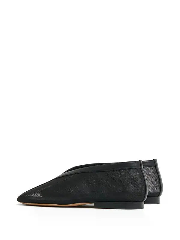 MANSUR GAVRIEL Contorno V Mesh Ballet Flats