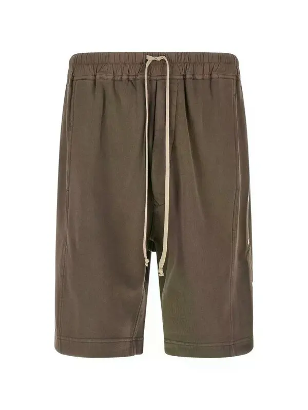 Rick Owens Snap-button Drawstring Shorts