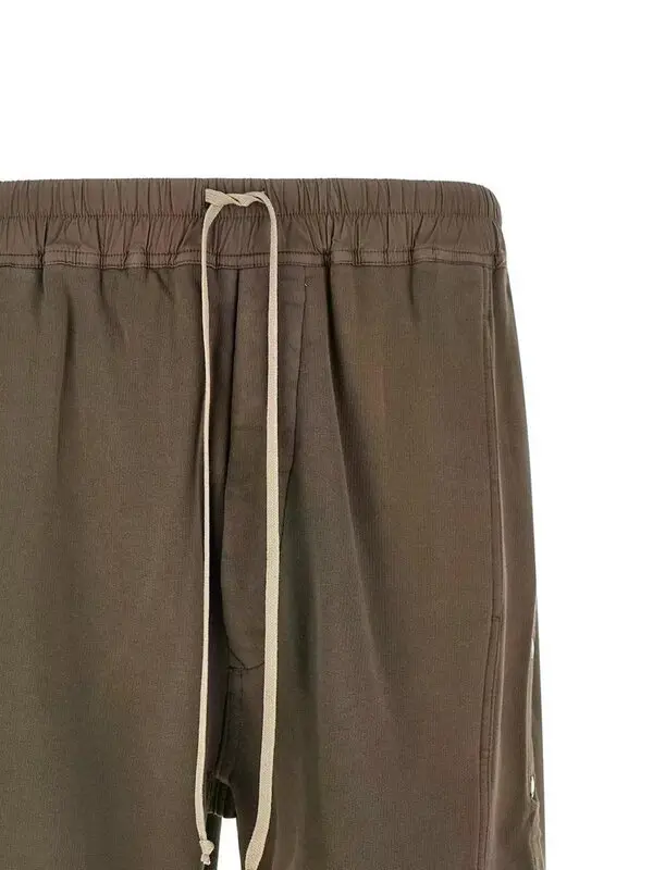 Rick Owens Snap-button Drawstring Shorts