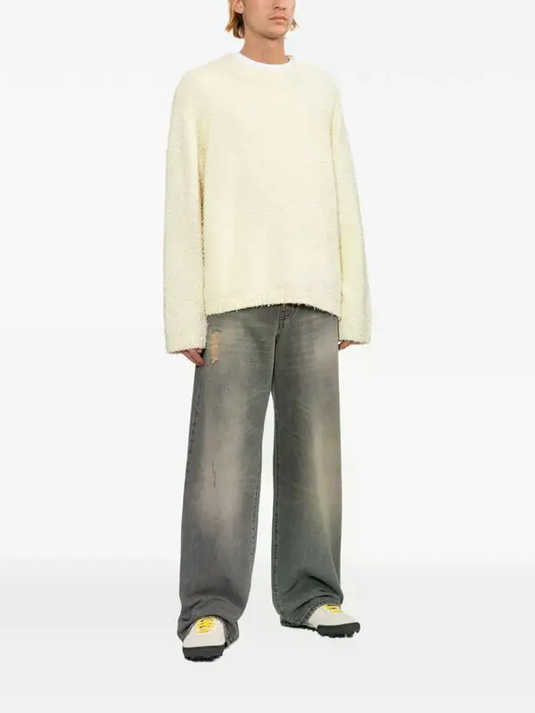Séfr Ivory Knitted Sweater - Neutrals