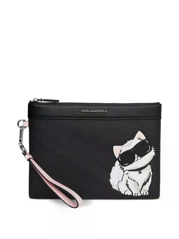 Karl Lagerfeld Ikon Choupette Clutch Bag