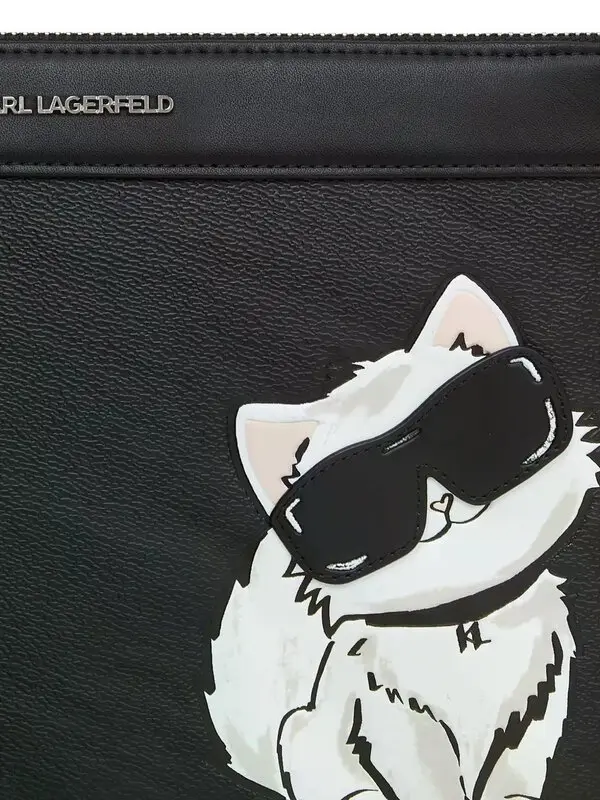 Karl Lagerfeld Ikon Choupette Clutch Bag
