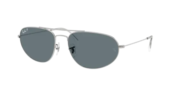 Ray-ban Aviator Sunglasses - Dark Blue Polarized