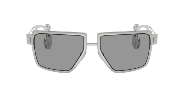 Prada Silver Tone Sunglasses