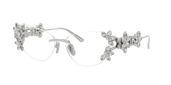 Dolce & Gabbana Embellished Sunglasses - Clear