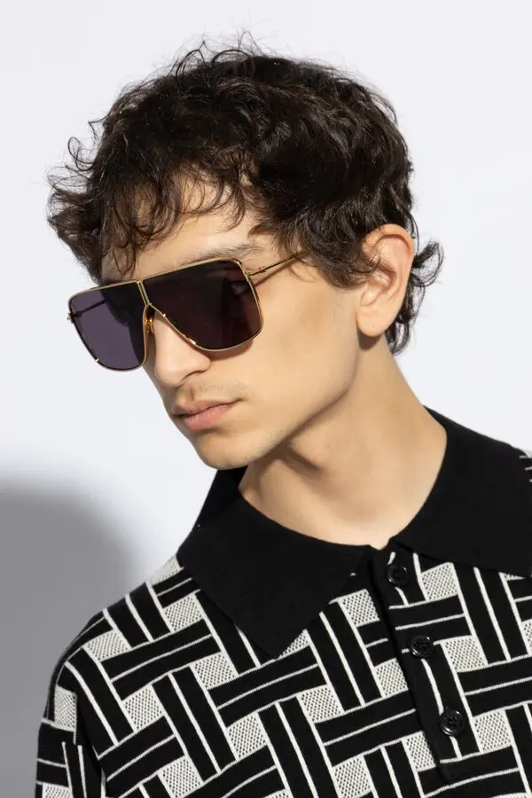 TOM FORD Aviator Sunglasses With Tone Frame