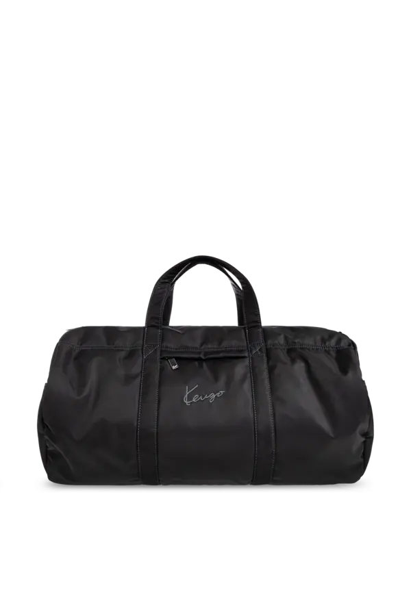 Kenzo Nylon Duffle Bag - Black