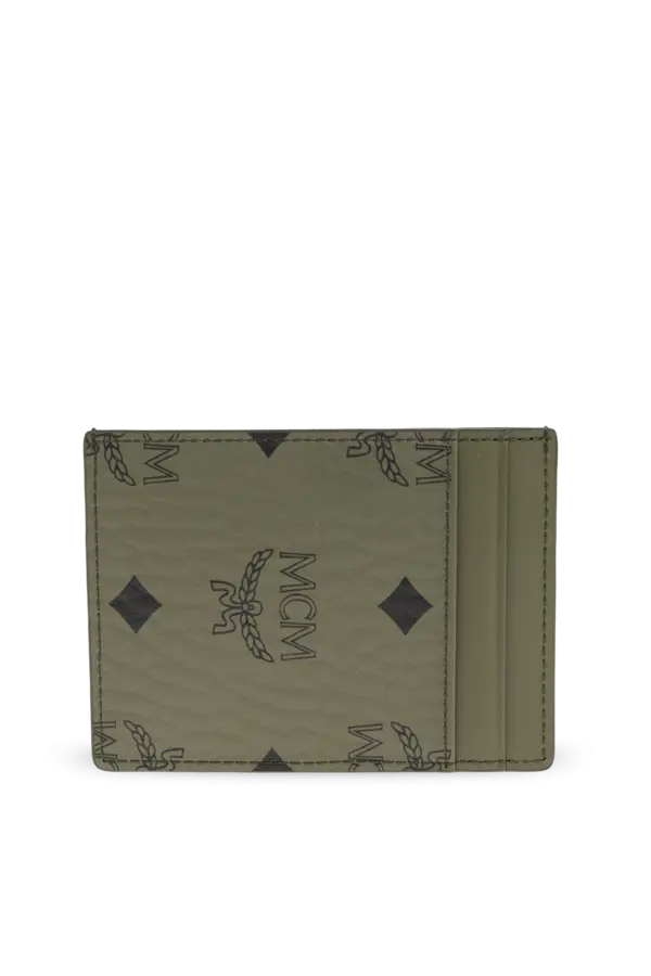 Mcm Card Holder With Logo