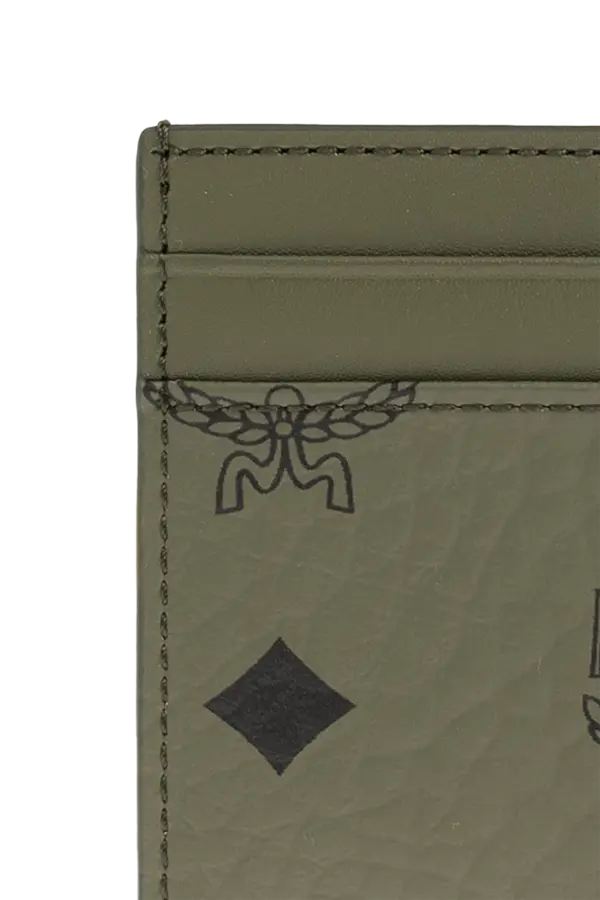 Mcm Card Holder With Logo