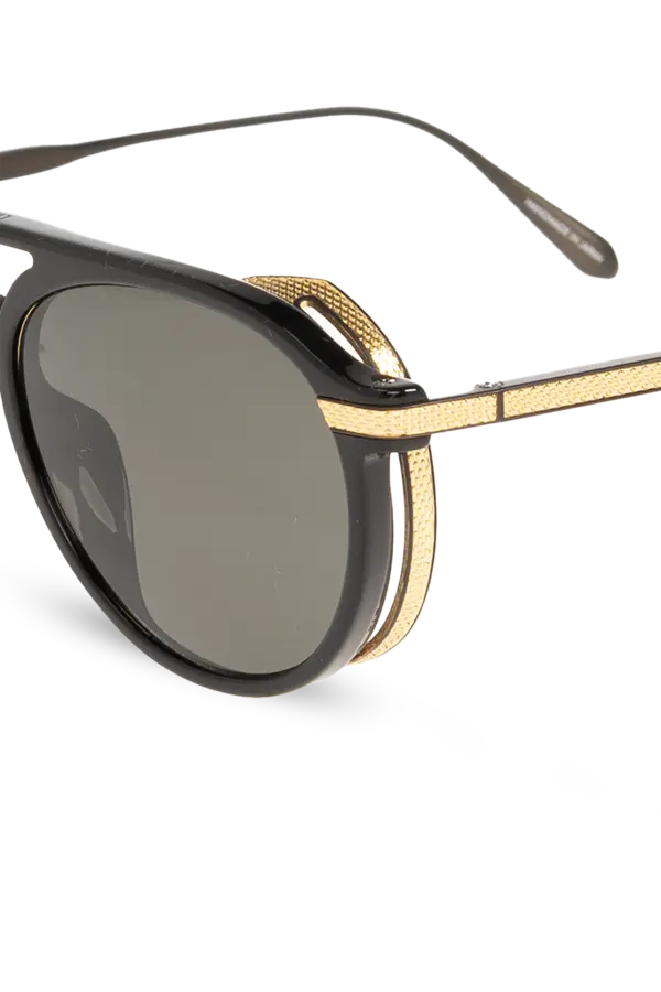 Linda Farrow Sutton Aviator Sunglasses