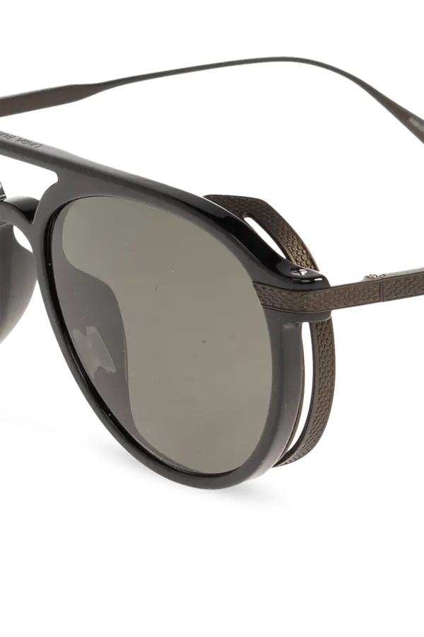 Linda Farrow Sutton Aviator Sunglasses