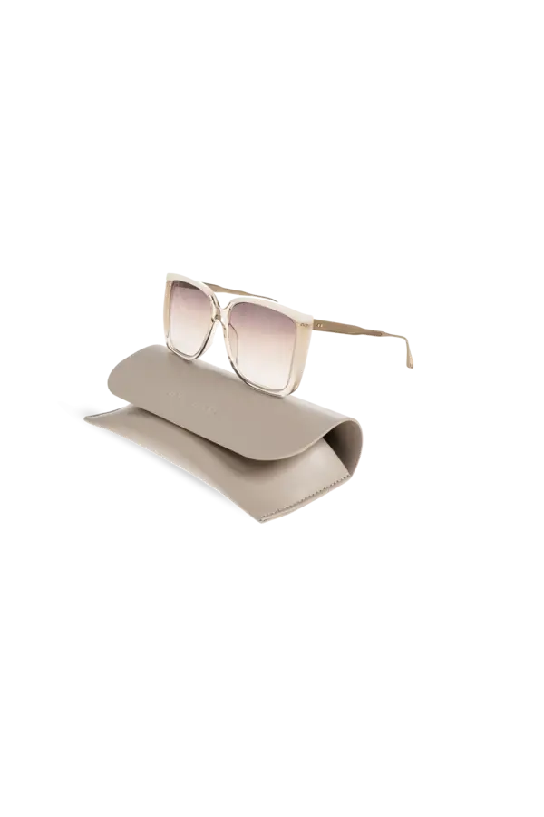 Linda Farrow Helena Square Frame Sunglasses