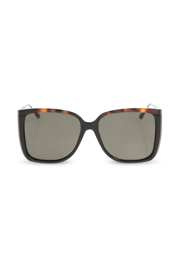 Linda Farrow Helena" Sunglasses - Brown