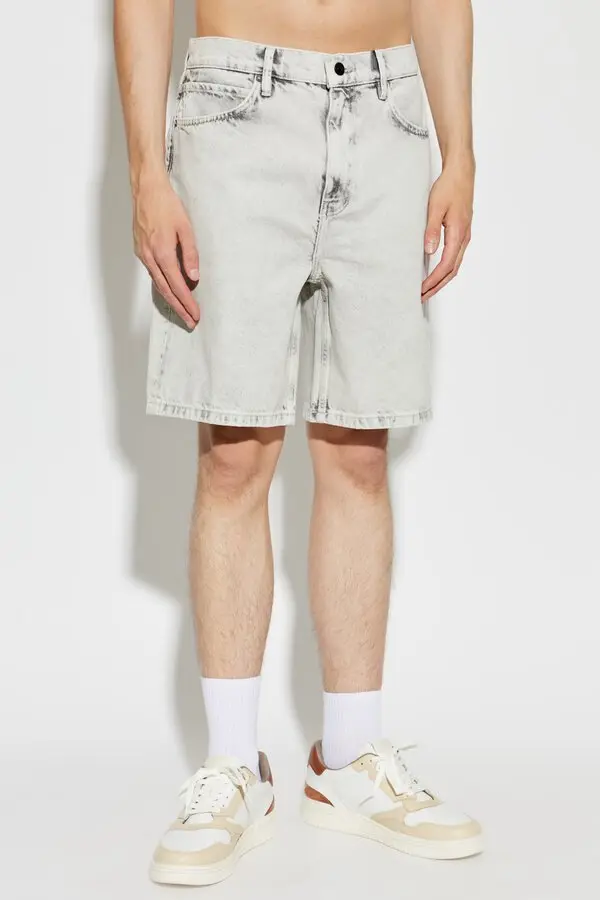 ALLSAINTS Lenny Straight Leg Denim Shorts