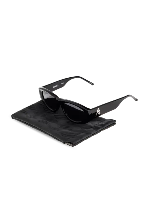 Attico Linda Farrow X Acetate Cat Eye Sunglasses - Black